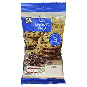 Morrisons Milk Chocolate Chips, 100g: Amazon.co.uk: Prime Pantry