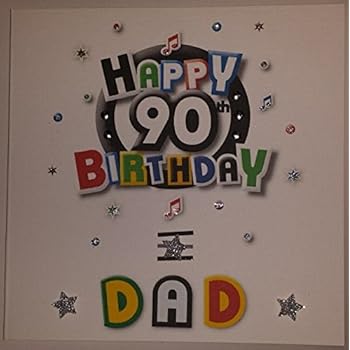 Dad 90th Birthday, Birthday Card: Amazon.co.uk: Kitchen & Home