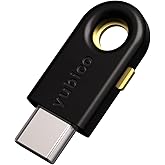 Yubico - Security Key C NFC - Basic Compatibility - Multi-Factor authentication (MFA) Security ...