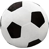 Plush Football Fluffy Stuffed Football Soft Football Plush Pillow ...