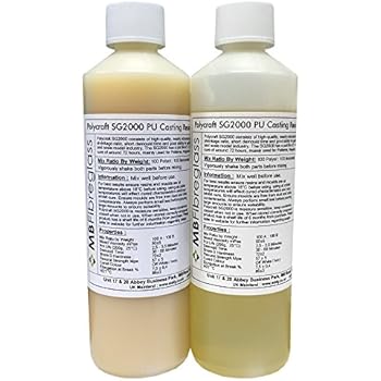 Polycraft EasyFlo 60 Polyurethane Liquid Plastic Casting Resin 500ml ...