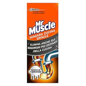 Mr Muscle Niagara Disgorgante Granulare: Amazon.it: Salute e cura della ...