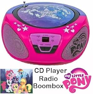 My Little Pony Boombox CD Player - Radio Portable: Amazon.co.uk ...