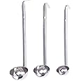 3 Pcs Soup Ladle,Small Stainless Steel Ladles and Spoons Professional ...