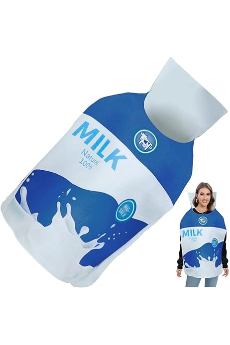 Milk Carton Costume For Adults