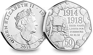 Change Checker The First World War Centenary 50p Coin: Amazon.co.uk ...