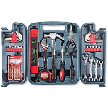 Hi-Spec 53 Piece Household Tool Set including Metric Wrenches ...