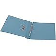 5 Star Office Transfer Spring File 285gsm 38mm Foolscap Blue [Pack 50 ...