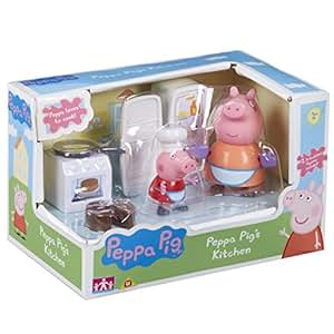 Peppa Pig 06148 Kitchen Playset: Character Options: Amazon.co.uk: Toys ...