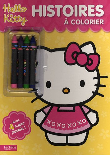 Histoires à colorier Hello Kitty : Hachette Jeunesse: Amazon.fr: Livres