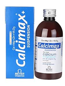 Buy Calcimax-Plus Suspension Syrup - 200 ml (Pack of 3) Online at Low ...