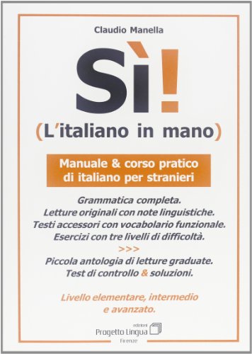 libri gratis pdf romanzi: Leggere Sì! L'italiano in mano. Manuale e ...