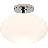 Astro Bathroom Ceiling Light, Metal, E27 (Edison Screw), 60 W, Polished ...