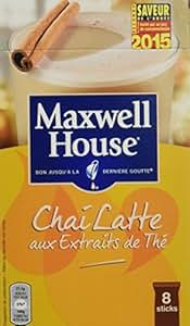 Maxwell House Chai Latte 172 g - Lot de 5: Amazon.fr: Epicerie