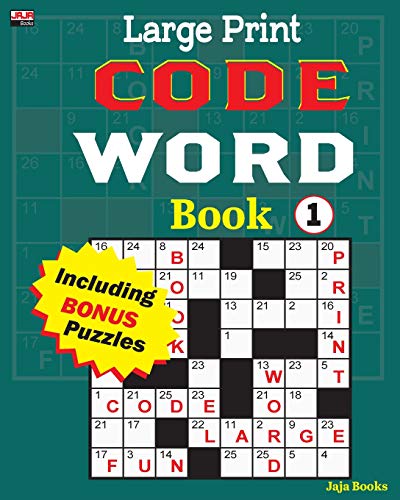 Large Print CODE WORD Book 1: Volume 1 (CLEVERLY CRAFTED CODEWORD ...