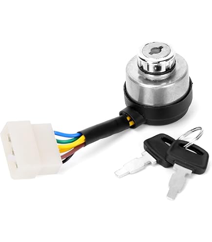 Key Start Generator Ignition Key Switch, 5 Wire Ignition Start Key ...
