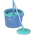 Spontex Aqua Revolution System Microfibre Spin Mop and Bucket : Amazon ...