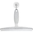 iDesign Shower Squeegee with Strong Suction Cup, Small Plastic Window ...