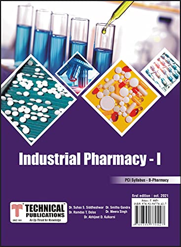 Buy Industrial Pharmacy I - for B. PHARMACY PCI SYLLABUS - Textbook ...