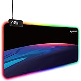 Speed RGB Gaming Mouse Pad, Soft Glowing 14 LED Modes, Gaming Desk ...