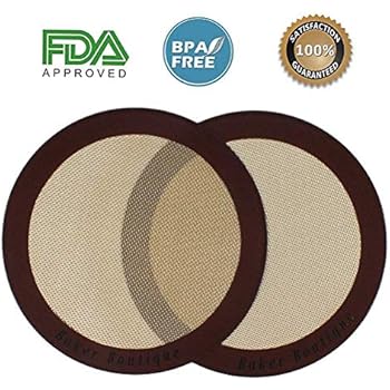 Silicone Baking Mats Non Stick Reusable, Denavo Baking Mat Sheet Baking ...