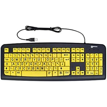 Accuratus Monster 2 USB High Visibility Keyboard: Amazon.co.uk ...