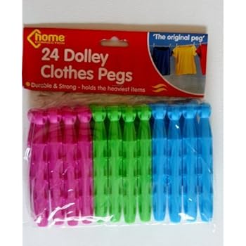 MiracleWorksTM StormForceTM Clothes Pegs (24 Pack) - Extra Strong ...