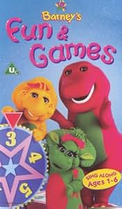 Barney: Barney's Fun And Games [VHS]: Barney: Amazon.co.uk: Video