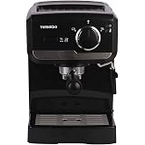 Tornado TCM-14512ES Espresso Machine with Milk Frother, 15 Bar - Black ...