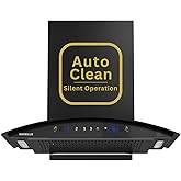 Havells Altair 60cm T Shape Kitchen Chimney|Powerful 750 m³/hr Suction ...