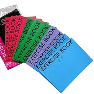 A5 Exercise Books - Pack of 10 - Each Book = 40 Pages - Ruled - Size ...