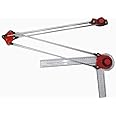 Engineering Mini Drafter With Unbreakable Scale & Heavy Mild Steel Rod ...