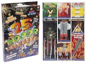 25 Indoor Fireworks: Amazon.co.uk: Toys & Games