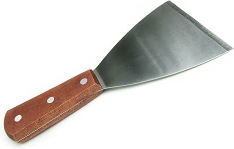 Grill Scraper Griddle Scraper Angle-Slanted Stainless Steel Blade ...