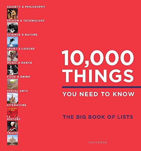10,000 Things You Need to Know: The Big Book of Lists: Amazon.co.uk ...