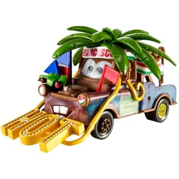 Disney Pixar Cars 2 Oversize Deluxe Diecast - Taco Truck Mater: Amazon ...