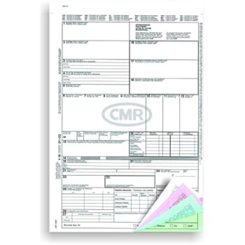 100 x Frachtbrief für gewerblichen Güterkraftverkehr national LKW/KVO ...