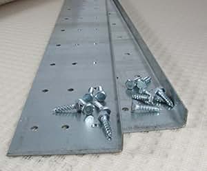 BM17 Bower Beams 150mm X 1000mm Joist Repair Plates x 1 Pair Inc. 16 ...