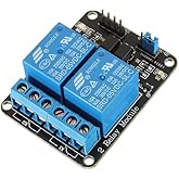 Generic 5V 10A 2 Channel Relay Module Shield for Arduino ARM PIC AVR DSP Electronic : Amazon.in ...
