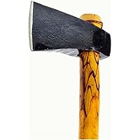 KRUFE Heavy Duty 2 KG Axe with Bamboo Handle - Kulhadi for Tree Cutting ...