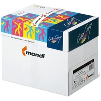 A4 Colorcopy/Mondi Paper 100gsm 2500 Sheets - (1 Box): Amazon.co.uk ...
