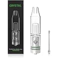 Crystal II 2 Dry Herb & Wax Atomizer, 360° Evenly Heating Baking Quartz ...
