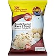Double Horse Double Roasted Rava 1 kg | Sooji Uppma Rava |Wheat Sooji ...