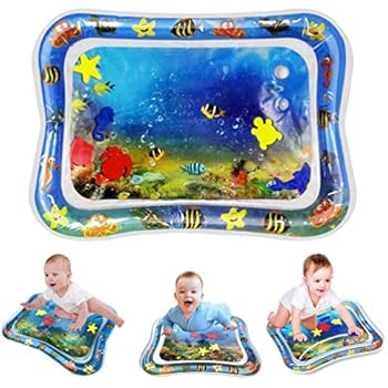 Tummy Time Water Mat, Baby Water Mat Infant Inflatable Play Mat for 3 6 ...