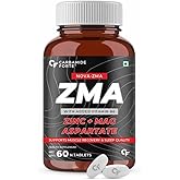 Nutrabay Pro Zinc Magnesium (ZMA) with 100% RDA of Zinc, Magnesium ...