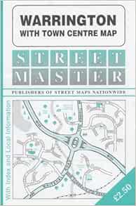 Warrington with Town Centre Map (Streetmaster Street Maps): Amazon.co ...