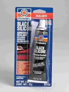 5 each: Permatex Black Silicone Sealant (81158): Amazon.co.uk: Car ...