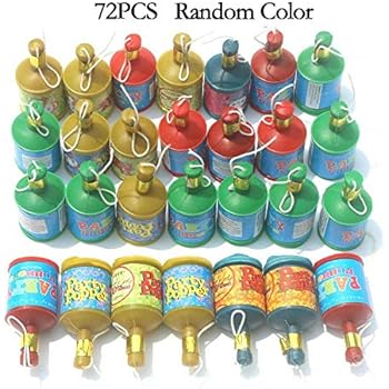 100 Party Poppers: Amazon.co.uk: Kitchen & Home