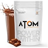 AS-IT-IS ATOM Whey Protein Isolate 4kg | 30g protein, 6.1g BCAA & 13g ...