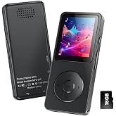 Cason 16GB Mini MP3 Music Player with Bluetooth 5.4